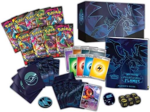 Pokemon Center Mega Evolution Phantasmal Flames Elite Trainer Box ...