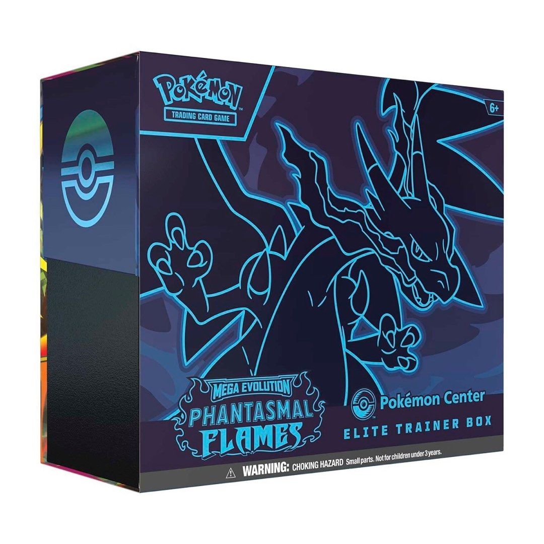 Pokemon Center Mega Evolution Phantasmal Flames Elite Trainer Box ...
