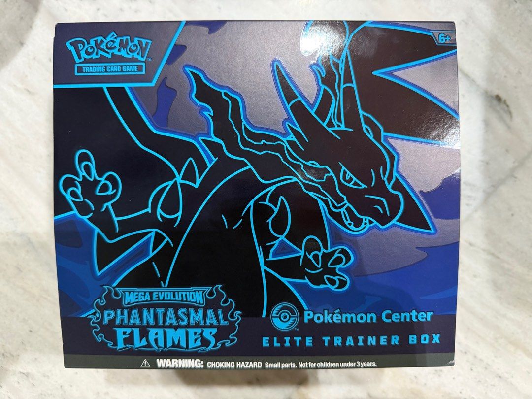 Pokemon Mega Evolution Phantasmal Flames Pokemon Centre Elite Trainer ...