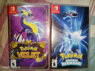 Nintendo Switch Pokemon Brilliant Diamond, Video Gaming, Video Games ...
