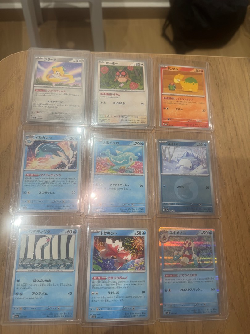 Pokémon cute Japanese cards, Hobbies & Toys, Toys & Games on Carousell