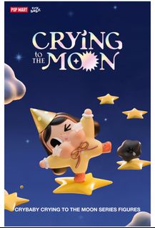Pop Mart Crybaby Crying to the Moon - The Outsider Mini, Hobbies & Toys ...