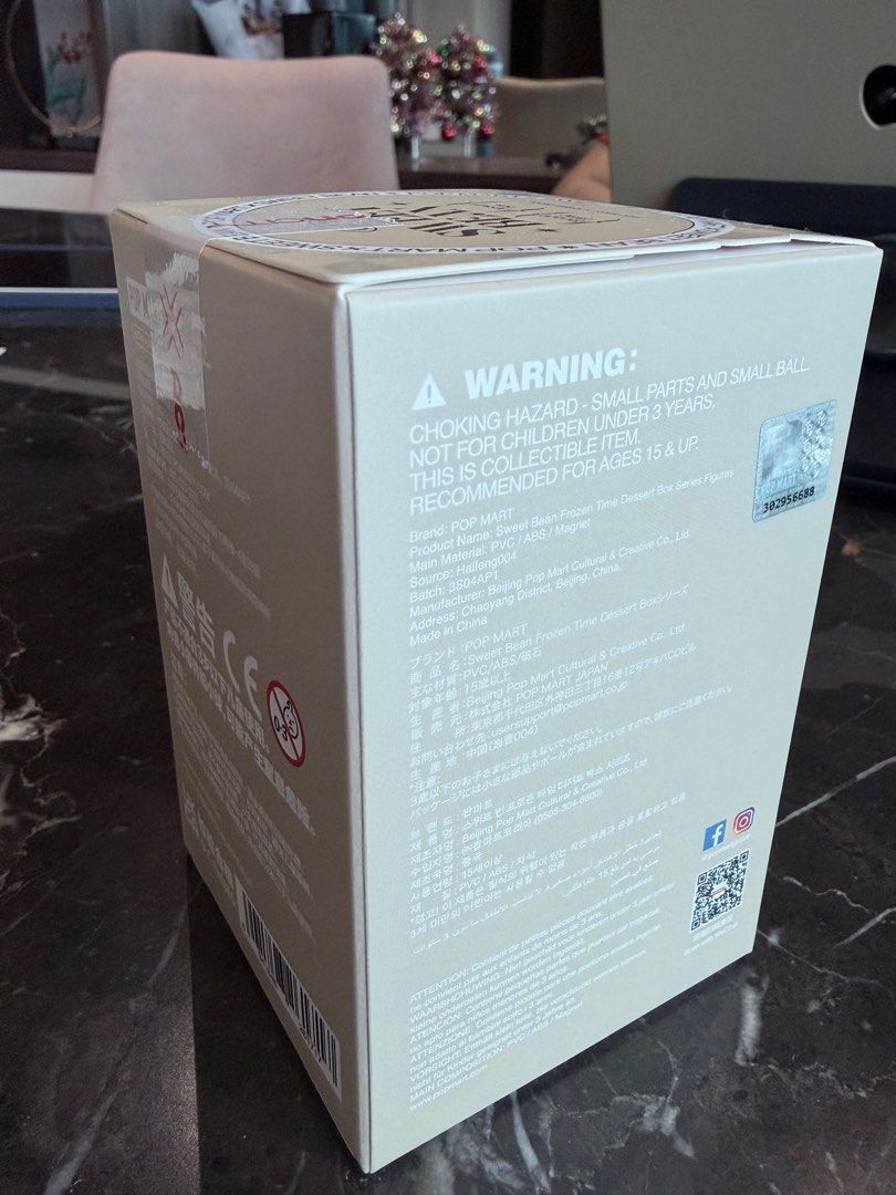 Pop Mart Sweet Bean Frozen Time Dessert Box, Hobbies & Toys, Toys ...