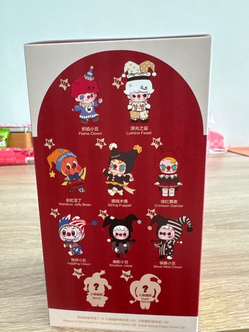 POP MART WHY SO SERIOUS Series Blind Box (Lumino Feast), Hobbies & Toys ...