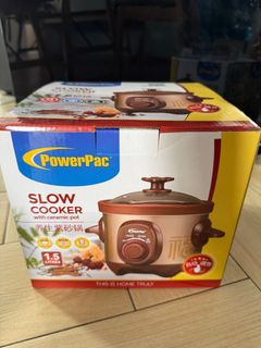 PowerPac Slow Cooker - White, TV & Home Appliances, Kitchen Appliances ...