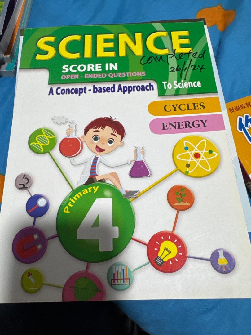 Primary 4 Science Textbook - Open-Ended Questions, Hobbies & Toys ...