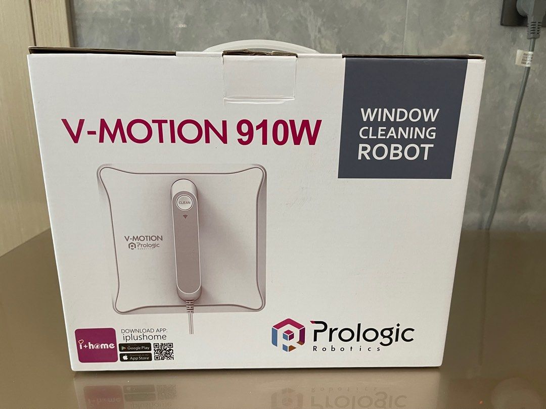 ProLogic Robotics V-MOTION 910W Window Cleaning Robot, 家庭電器, 吸塵機 ＆ 家居清潔 ...