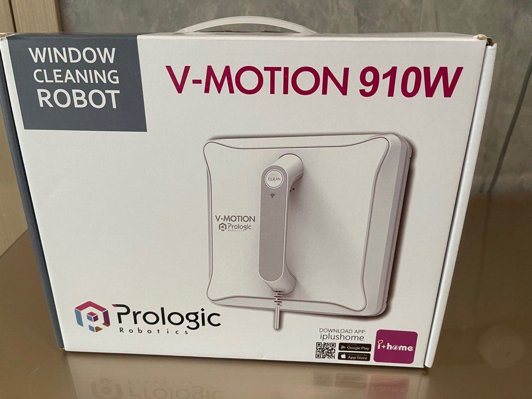 ProLogic Robotics V-MOTION 910W Window Cleaning Robot, 家庭電器, 吸塵機 ＆ 家居清潔 ...