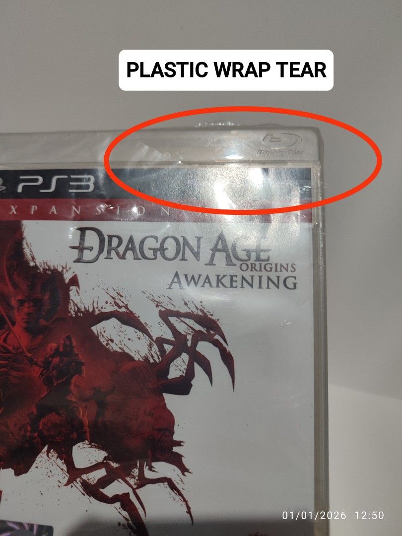 PS3- Dragon Age Origins: Awakening (BRAND NEW) "R3", Video Gaming ...