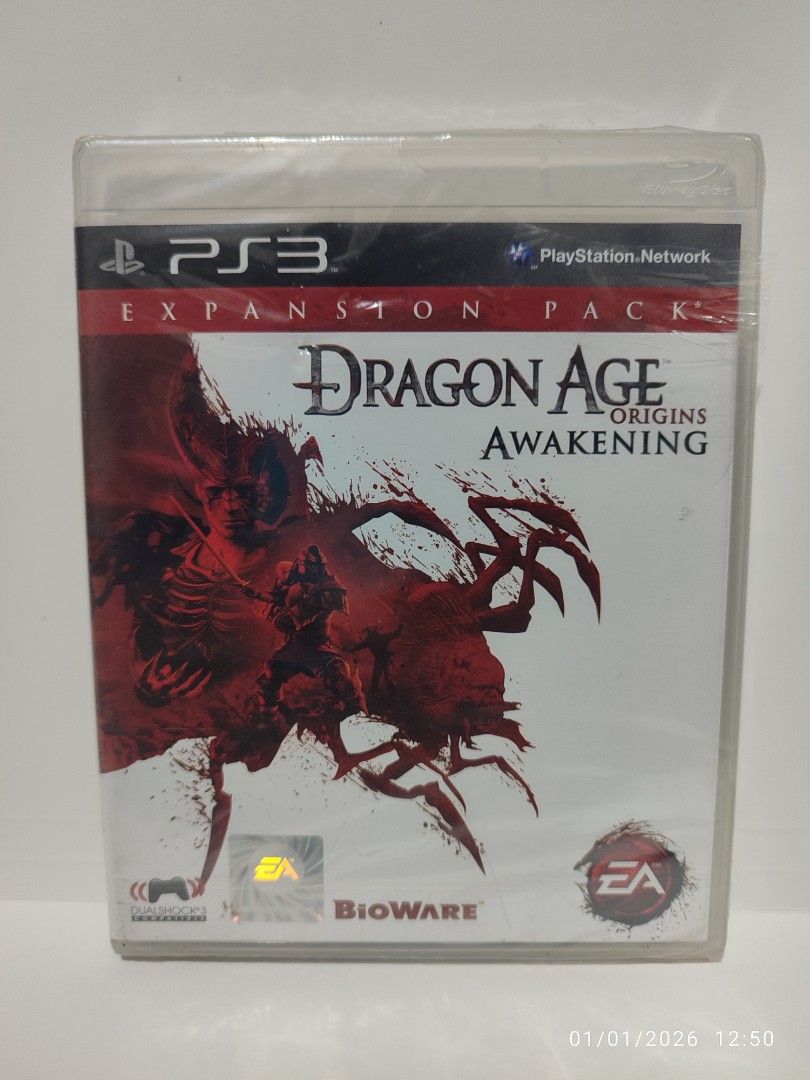 PS3- Dragon Age Origins: Awakening (BRAND NEW) "R3", Video Gaming ...