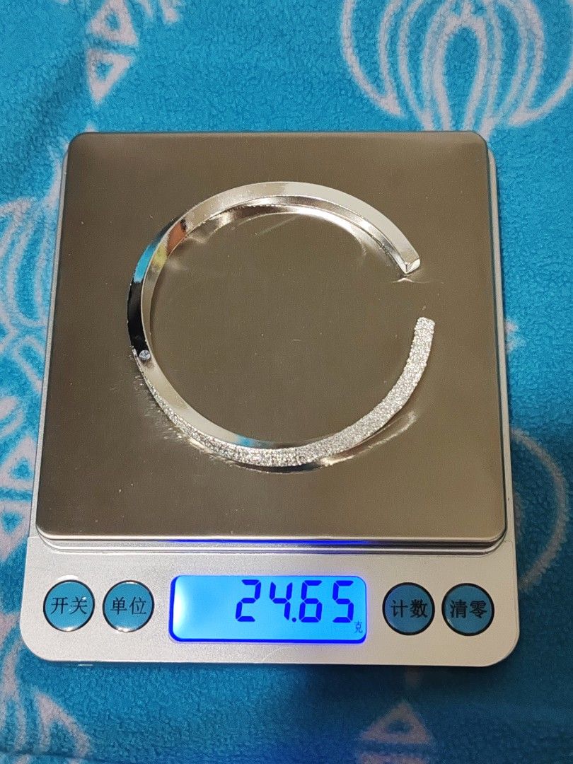 Pure Silver Bracelet Twisted Design, Women's Fashion, Jewelry ...