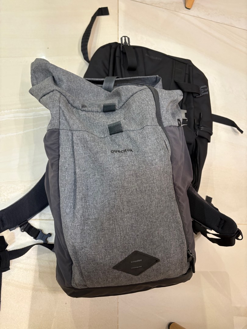 Quechua NH500 23L Backpack - Grey, Men's Fashion, Bags, Backpacks on ...