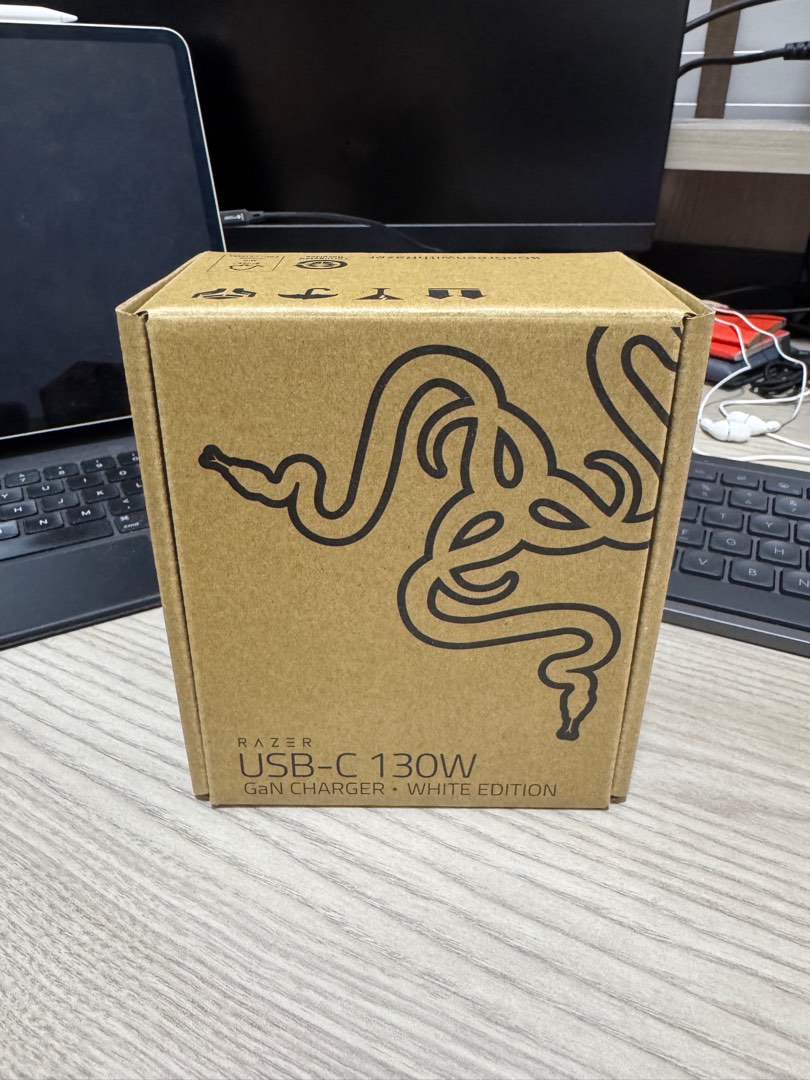 Razer USB-C 130W GaN Charger - White Edition, Mobile Phones & Gadgets ...
