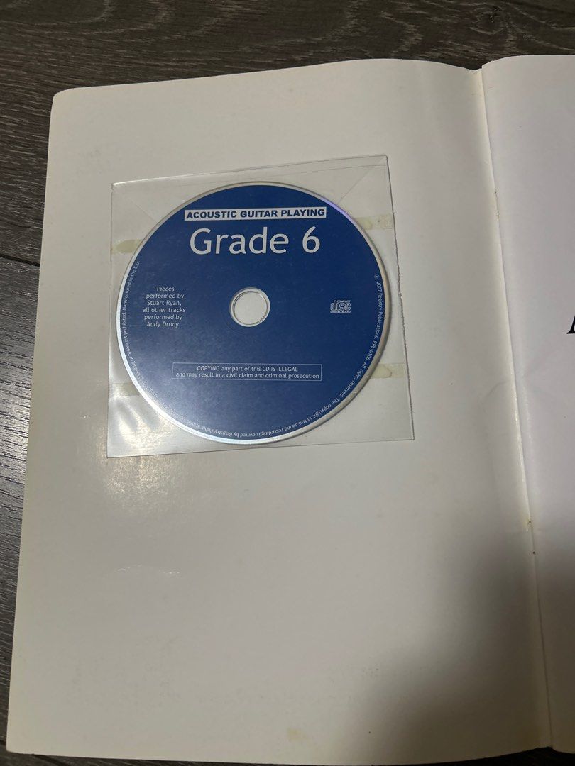 RGT Acoustic Guitar Playing Grade 6 Book, Hobbies & Toys, Music & Media ...