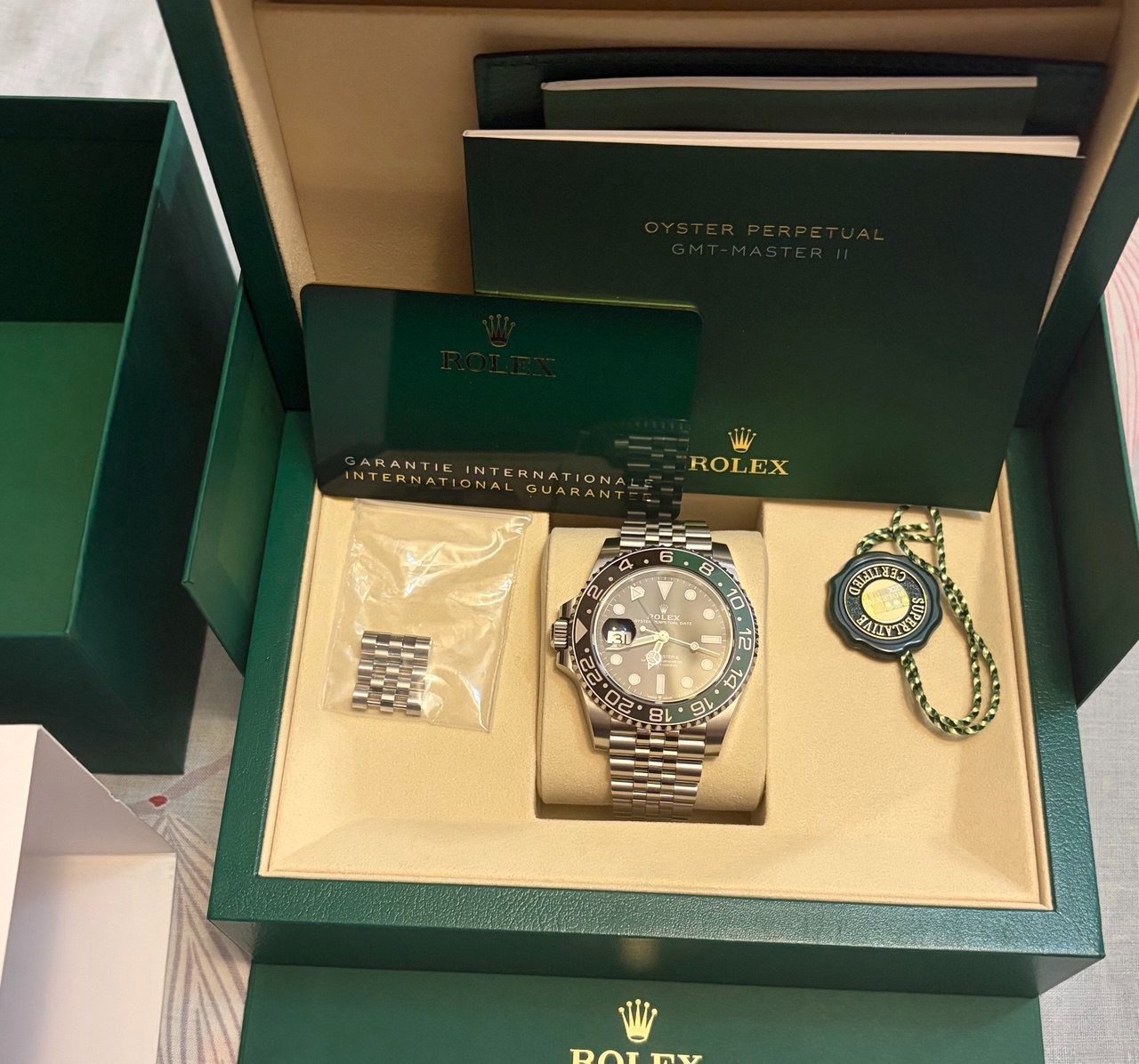Rolex GMT-Master II Sprite Oyster 126720VTNR 126720 Sprite Full Local ...