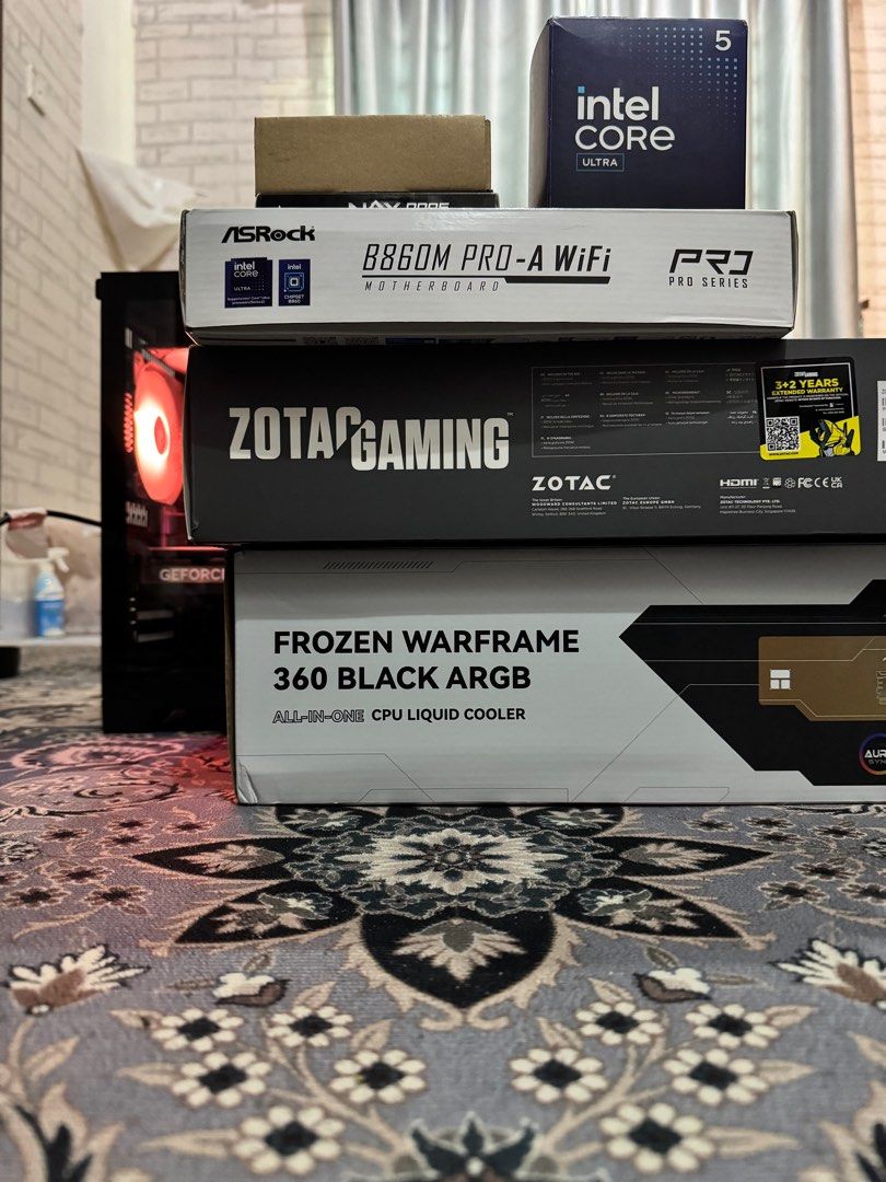 RTX 5070 | INTEL ULTRA 5 225F | 16GB DDR5 5200MT | 512GB SSD (3 YEARS ...