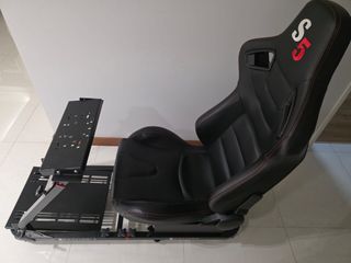 Fanatec Racing Simulator Cockpit - Complete Setup, Video Gaming, Gaming ...