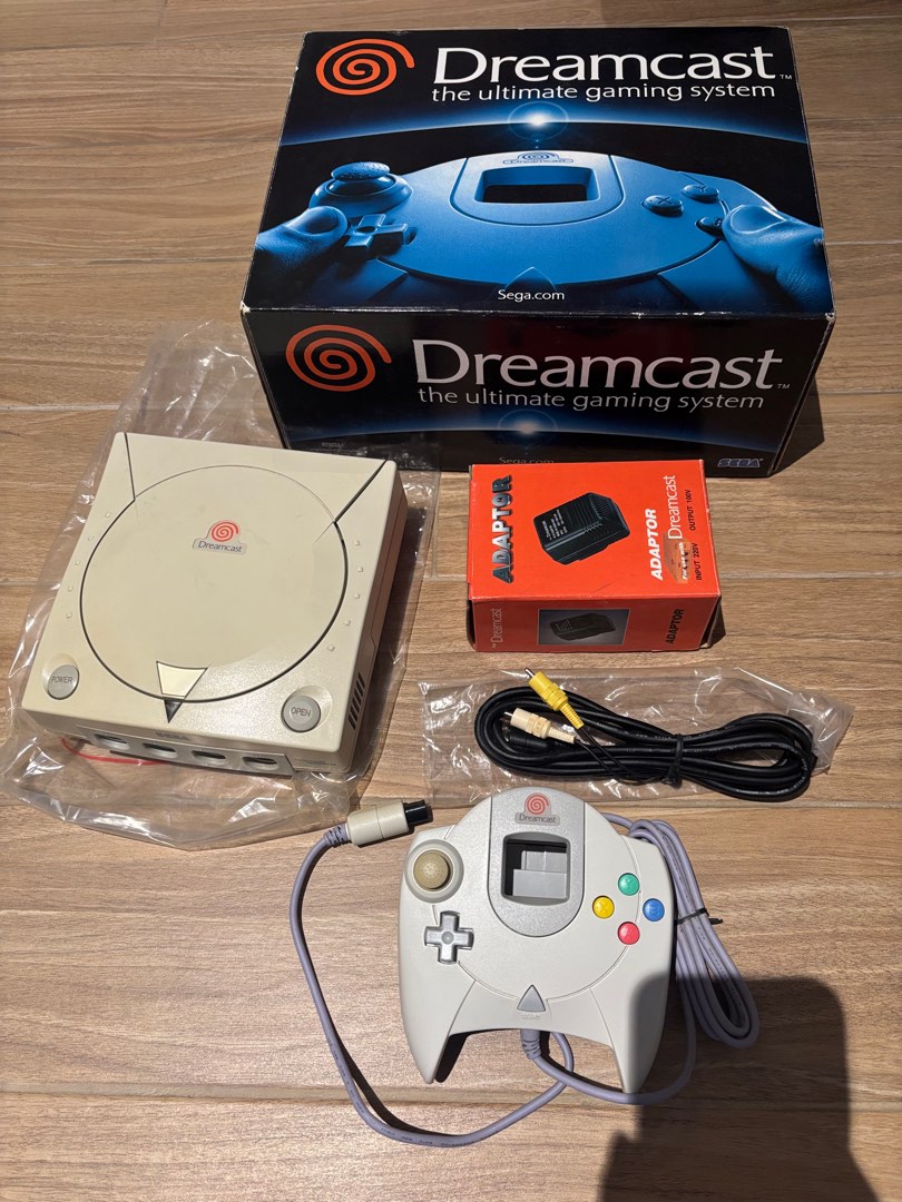 Sega Dreamcast Console (NTSC-U set), Video Gaming, Video Game Consoles ...