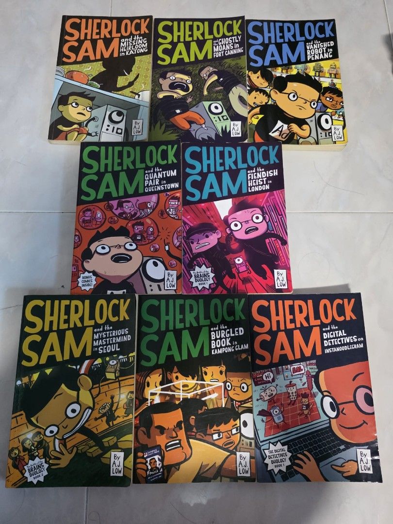 Sherlock Sam Book Series, Hobbies & Toys, Books & Magazines, Children's ...