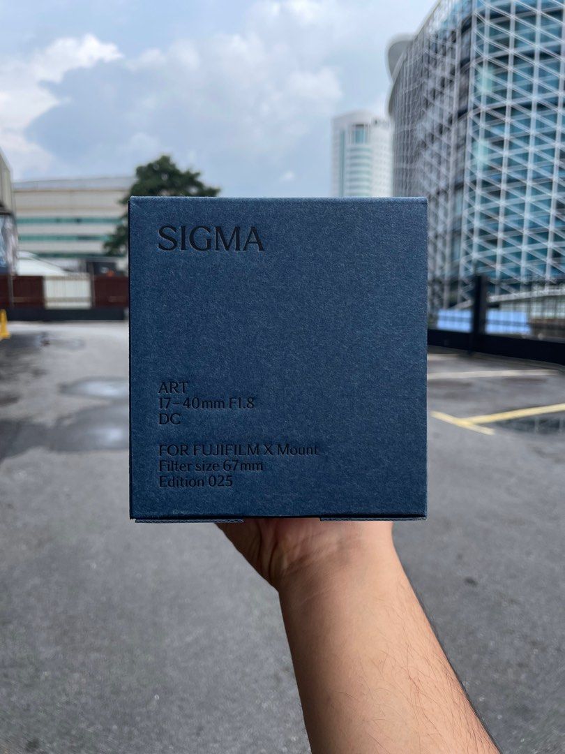 SIGMA 17-40MM F1.8 DC X-MOUNT (ART), Photography, Lens & Kits on Carousell