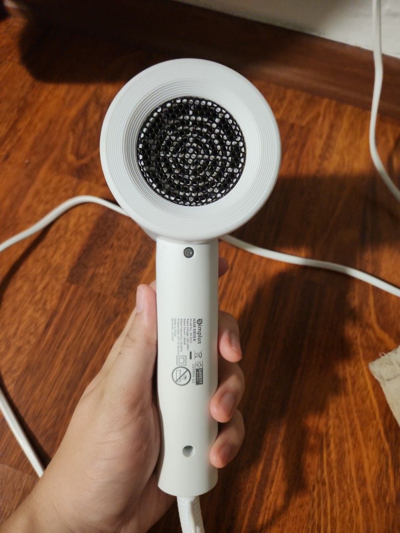 Simplus Hair Dryer - White, Beauty & Personal Care, Hair Products on ...