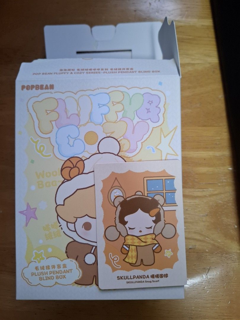 Skullpanda Fluffy Dream Plush Pendant Blind Box, Hobbies & Toys, Toys ...
