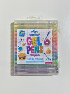 Assorted Smiggle Gel Pens with Glitter, Hobbies & Toys, Stationery ...