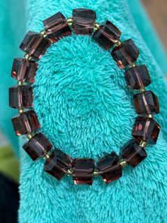 (Lowest market price) HQ Smokey Quartz bracelet, Women's Fashion ...