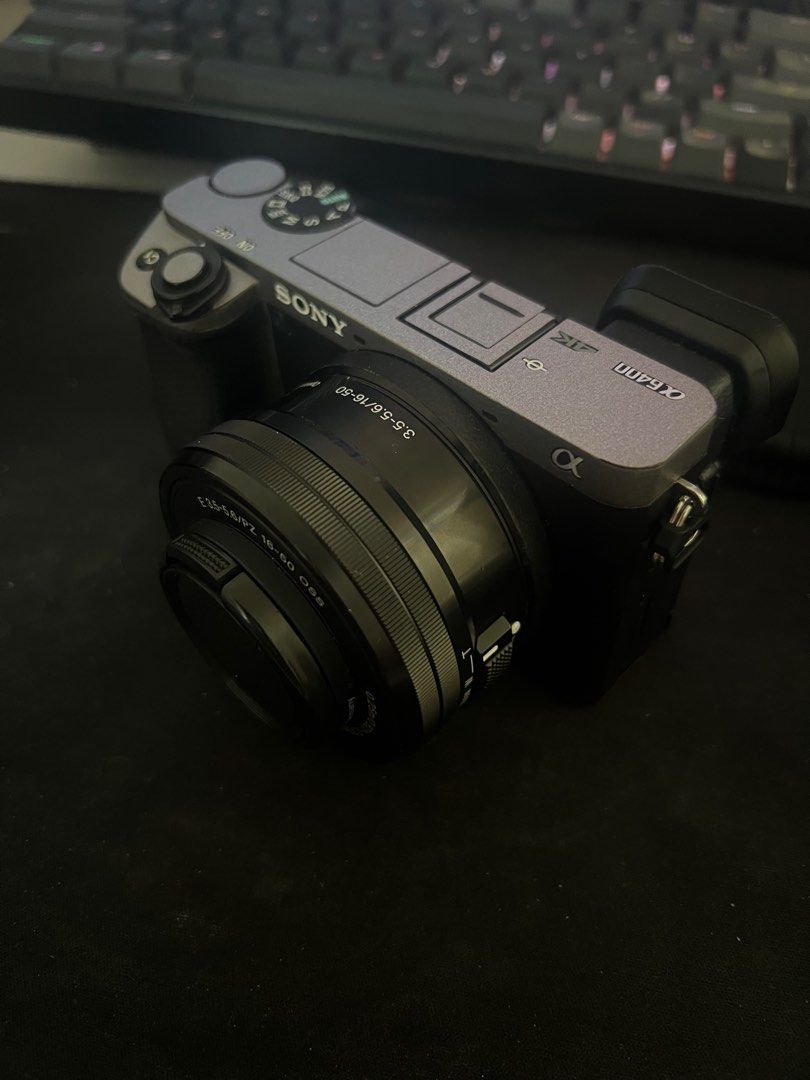 Sony Alpha a6400 Mirrorless Camera with Kit Lens, Photography, Cameras ...