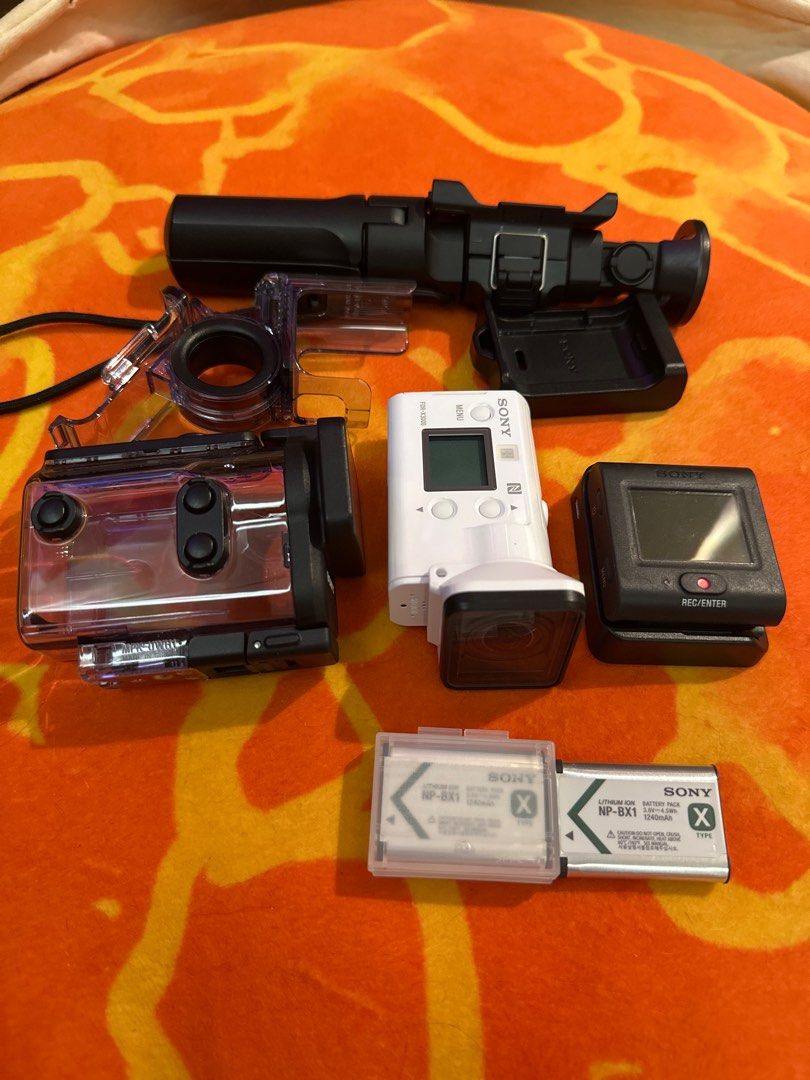 Sony FDR-X3000 Action Camera with Accessories, Photography, Cameras on ...