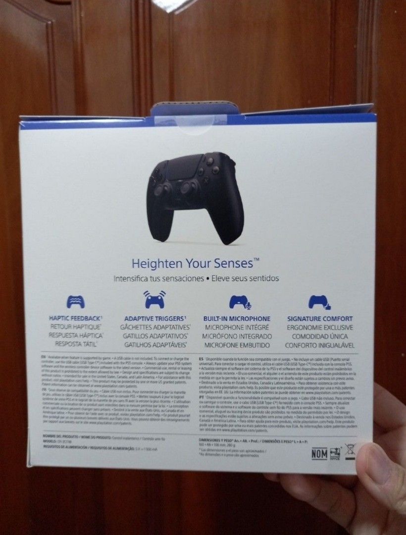 Sony PlayStation 5 DualSense Wireless Controller, Video Gaming, Gaming ...