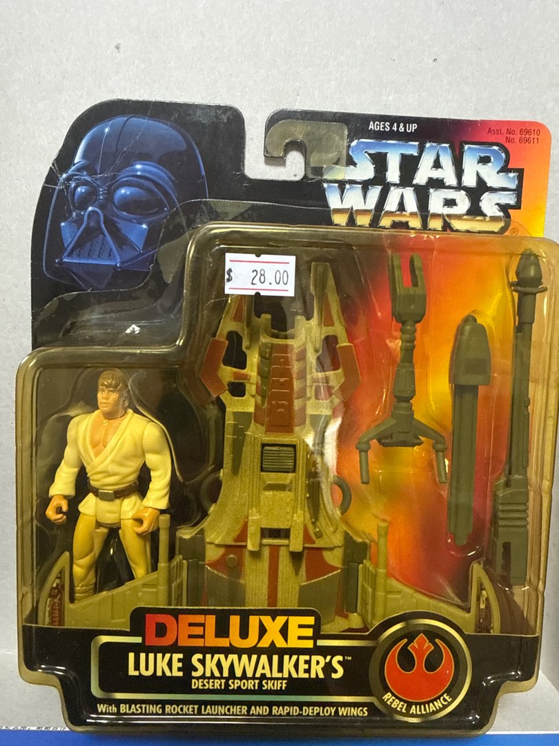 Star Wars Deluxe Luke Skywalker Desert Sport Skiff, Hobbies & Toys ...