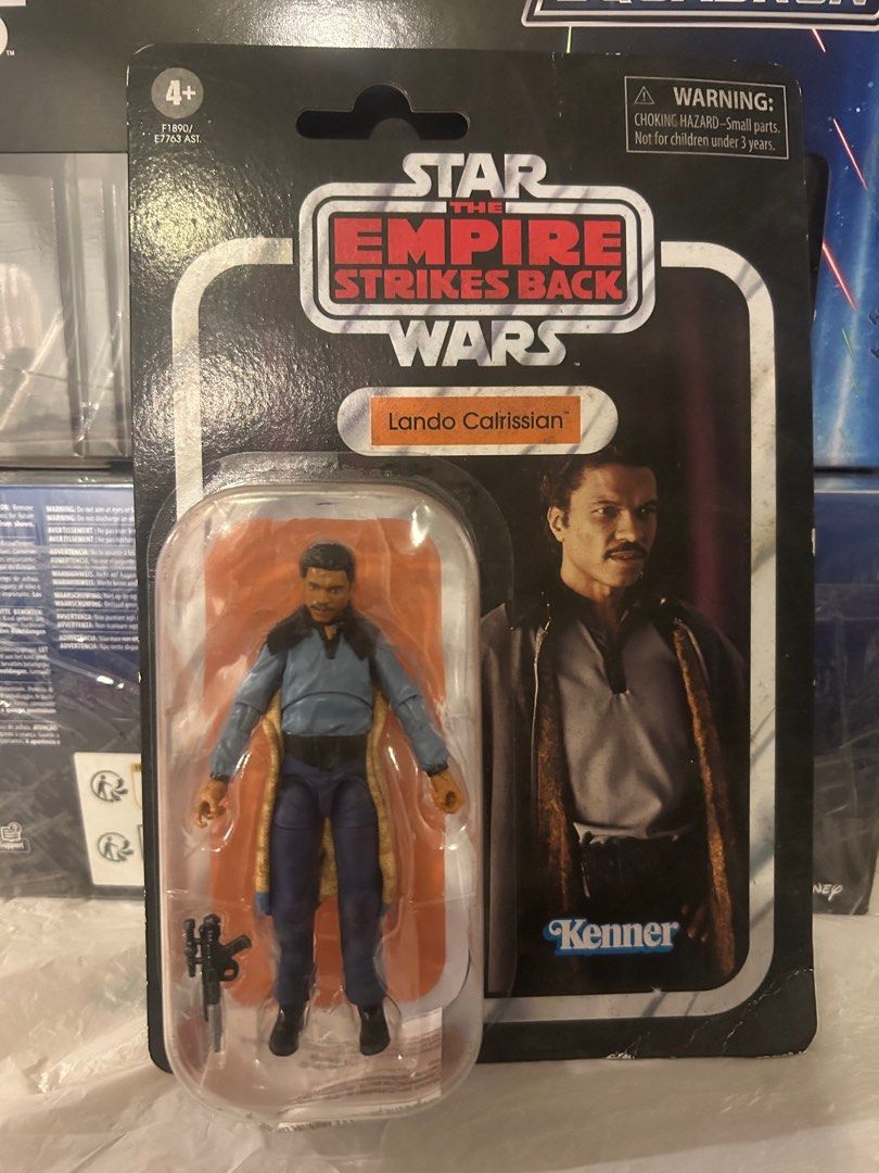 Star Wars The Empire Strikes Back Lando Calrissian 3.75 inch series ...