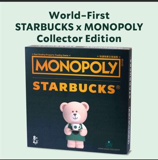 Monopoly Starbucks 25 Years of Brewing Joy 大富翁, 興趣及遊戲, 玩具 & 遊戲類 - Carousell