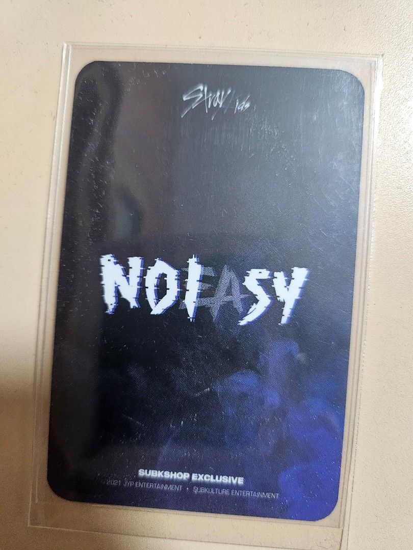Stray Kids Hyunjin Subk Noeasy Redlights photocard, Hobbies & Toys ...