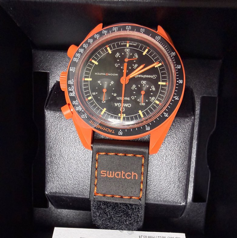 Swatch x Omega Speedmaster Mission on Earth, Luxury, Watches on Carousell