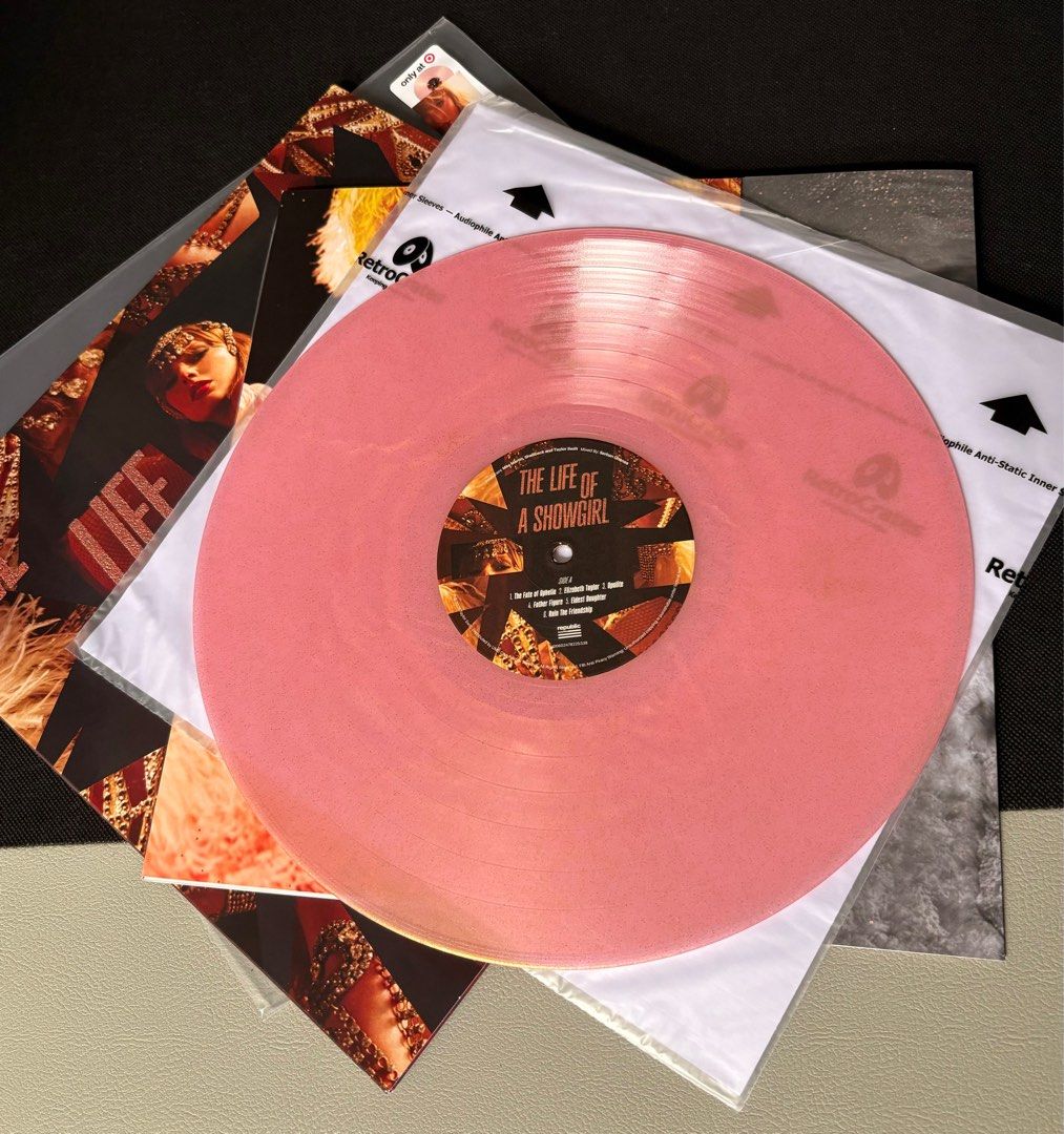 Taylor Swift The Life of a Showgirl Summertime Spritz Pink vinyl ...