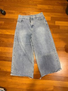 Person Intention Wide Leg Jeans, Women's Fashion, Bottoms, Jeans ...