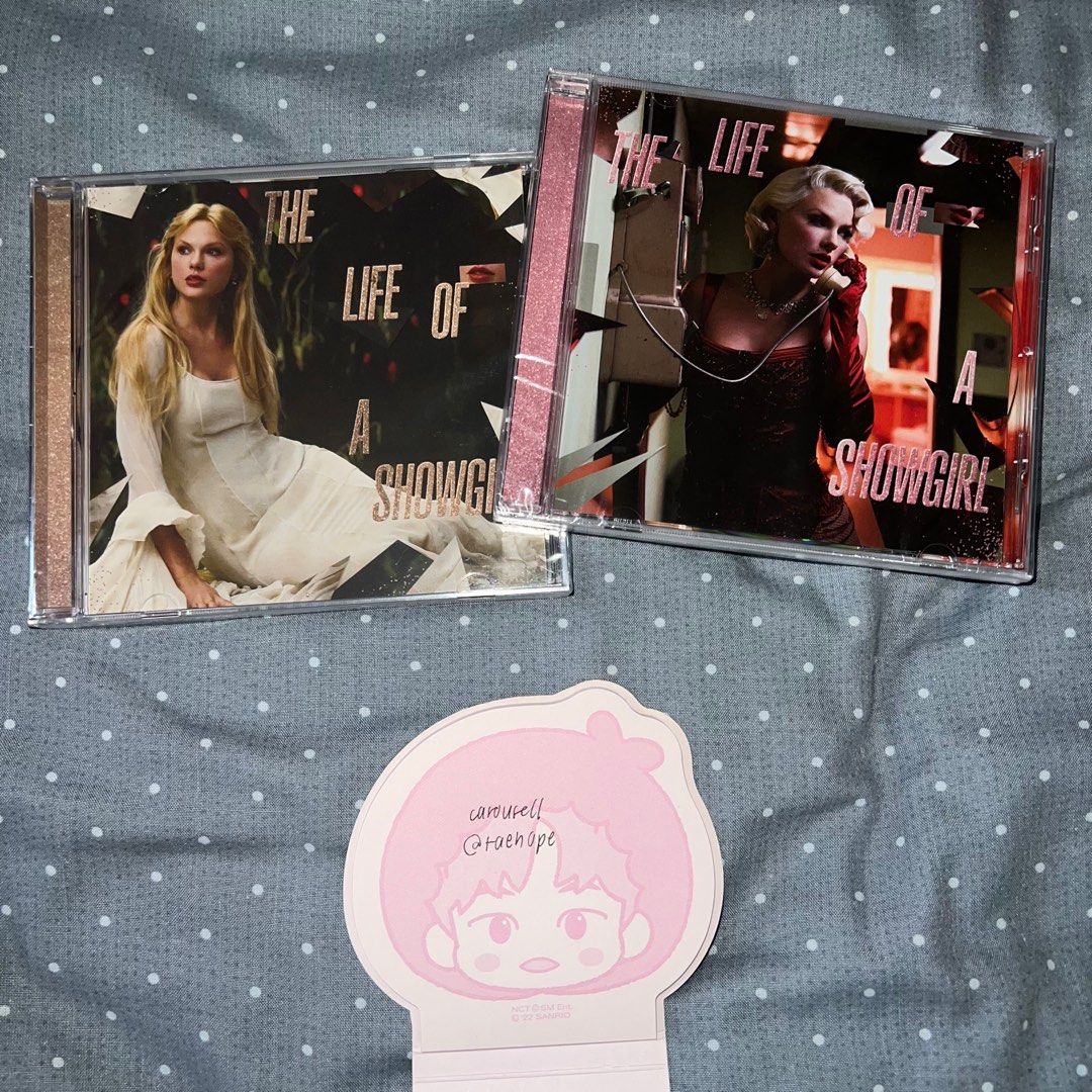 Taylor Swift The Life of a Showgirl CD (Acoustic variants), Hobbies ...