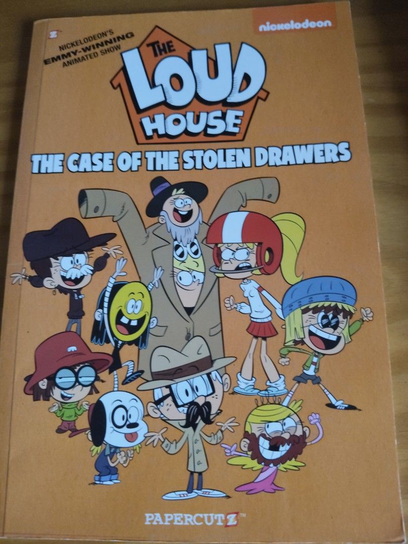 The Loud House: The Case of the Stolen Drawers Comic Book, Hobbies ...