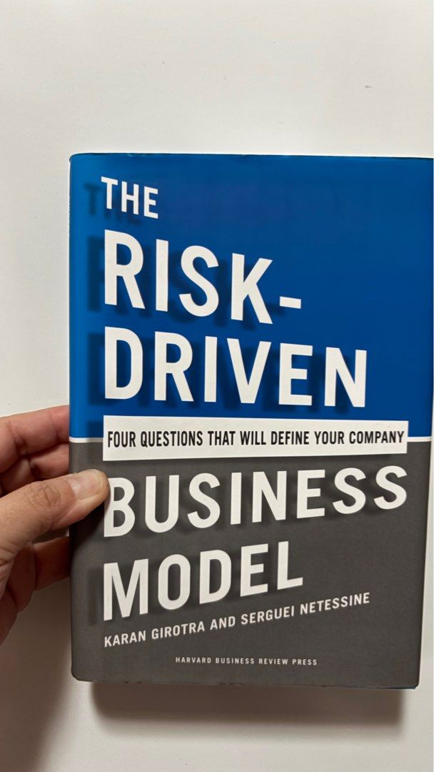 The Risk-Driven Business Model Book, Hobbies & Toys, Books & Magazines ...