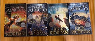 The Trials of Apollo Series by Rick Riordan (The Dark Prophecy / The ...