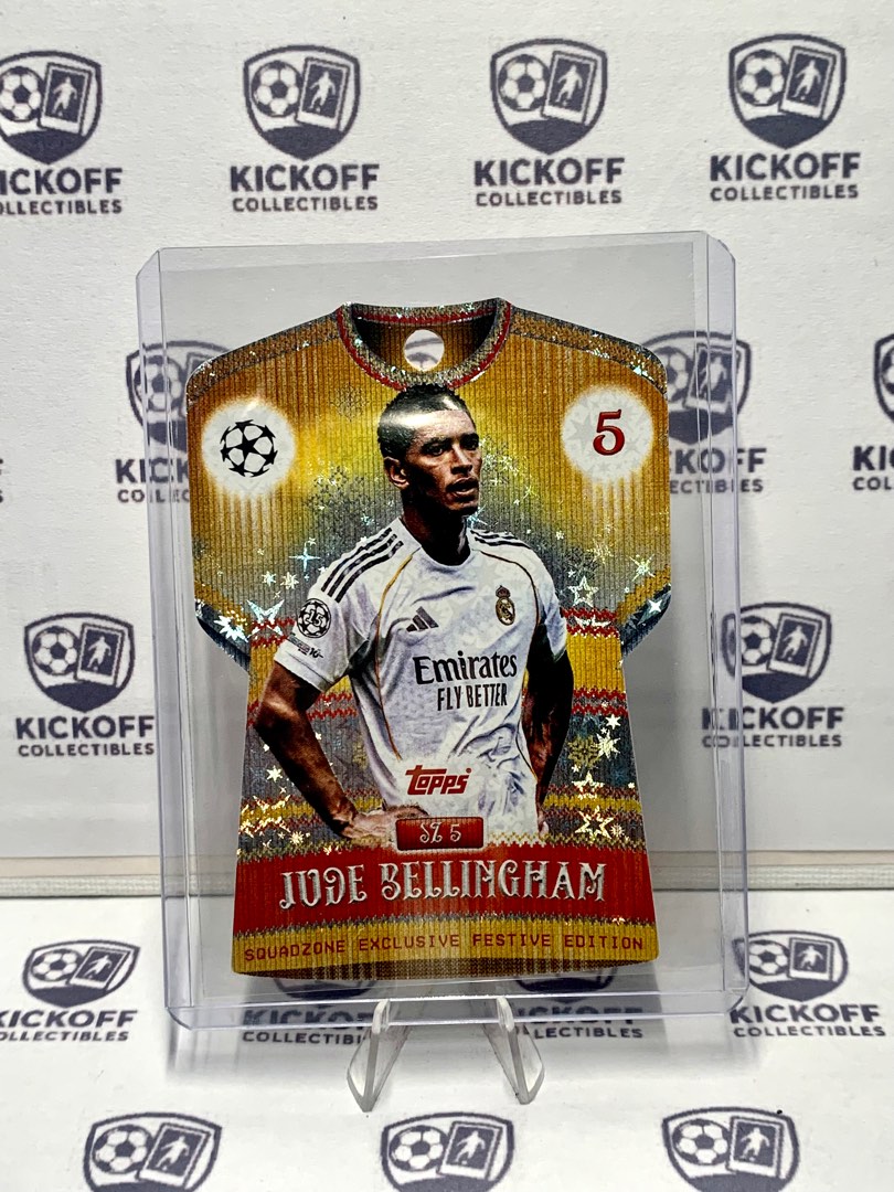 Topps Match Attax 25/26 Squadzone Jude Bellingham, Hobbies & Toys, Toys ...