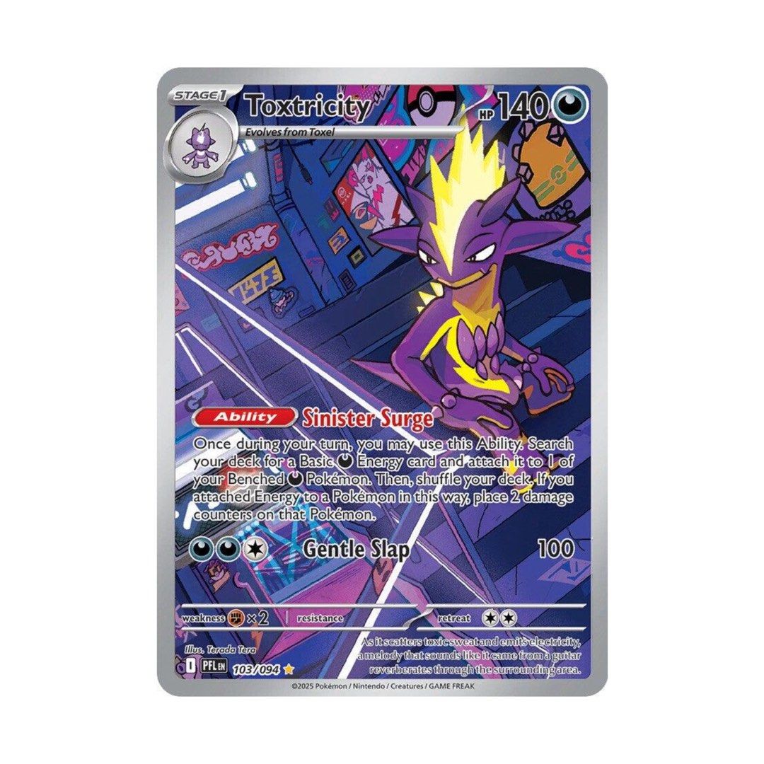Toxtricity 103/094 (IR) - Pokemon TCG Phantasmal Flames, Hobbies & Toys ...