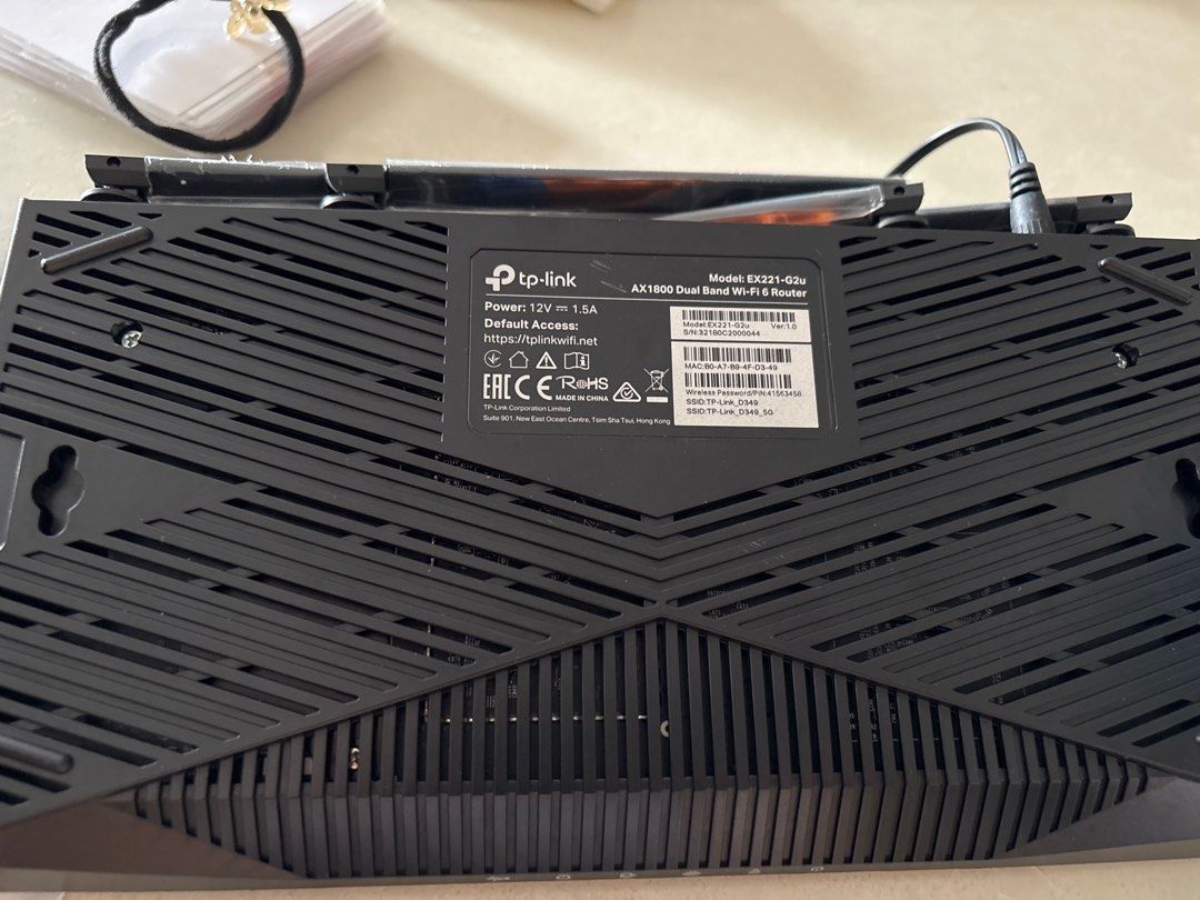 TP-Link AX1800 Dual Band Wi-Fi 6 Router, Computers & Tech, Parts ...