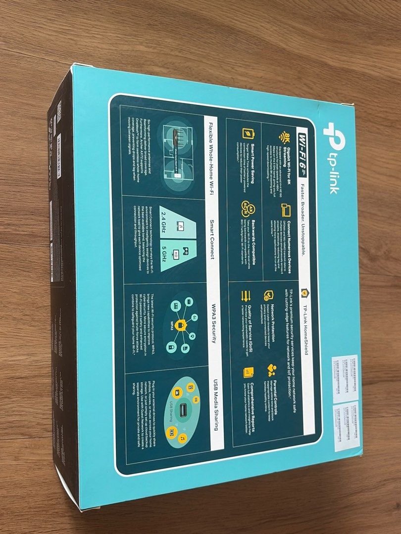 TP-Link AX5400 Dual-Band Wi-Fi 6 Router, Computers & Tech, Parts ...