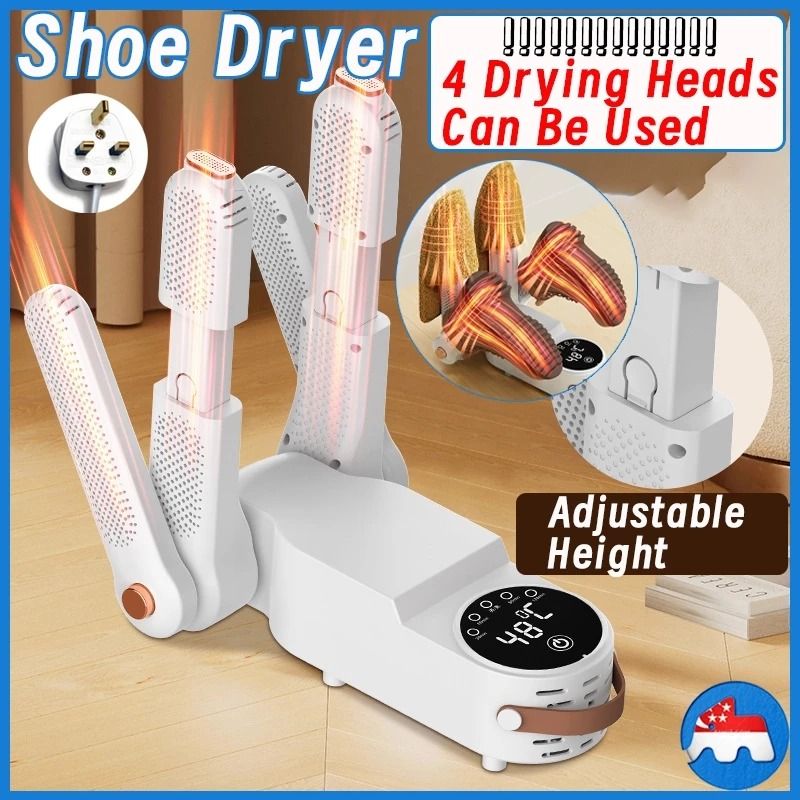 UV Sterilization Shoe Dryer | Folding Shoes Dryer | Fast Heating ...