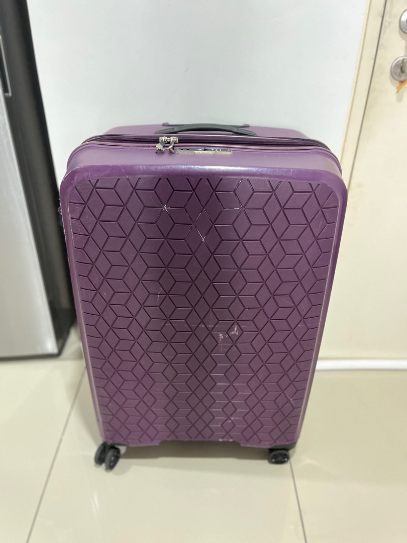 Verage Diamond Purple Suitcase with TSA Lock, Hobbies & Toys, Travel ...