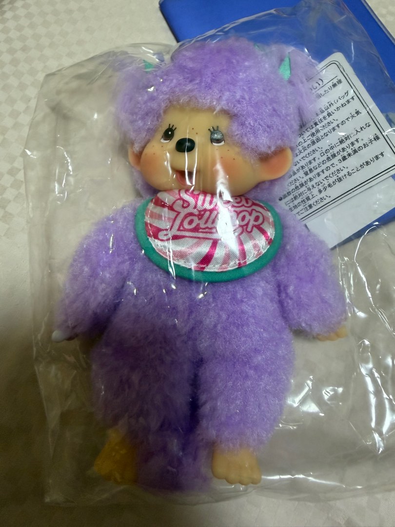 Vintage Sweet Lollipop Monchhichi Plush Toy, Hobbies & Toys, Toys ...