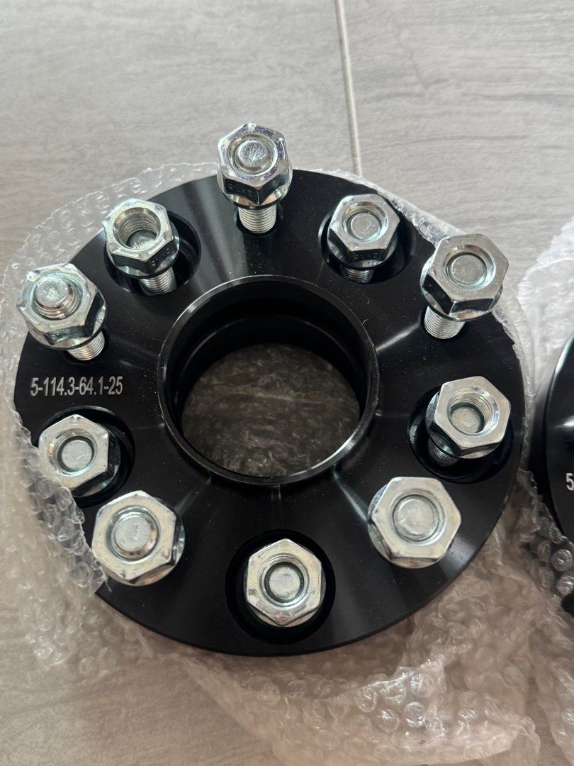 Wheel Spacers Set (4pcs) 5H PCD 114.3 Hubcentric 64.1mm – 25mm ×2 ...